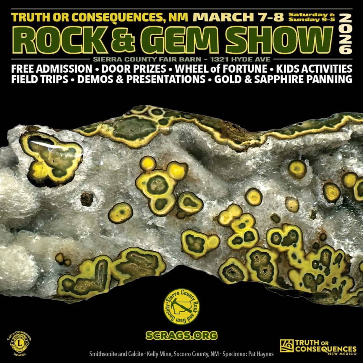 2026 Truth or Consequences Rock & Gem Show